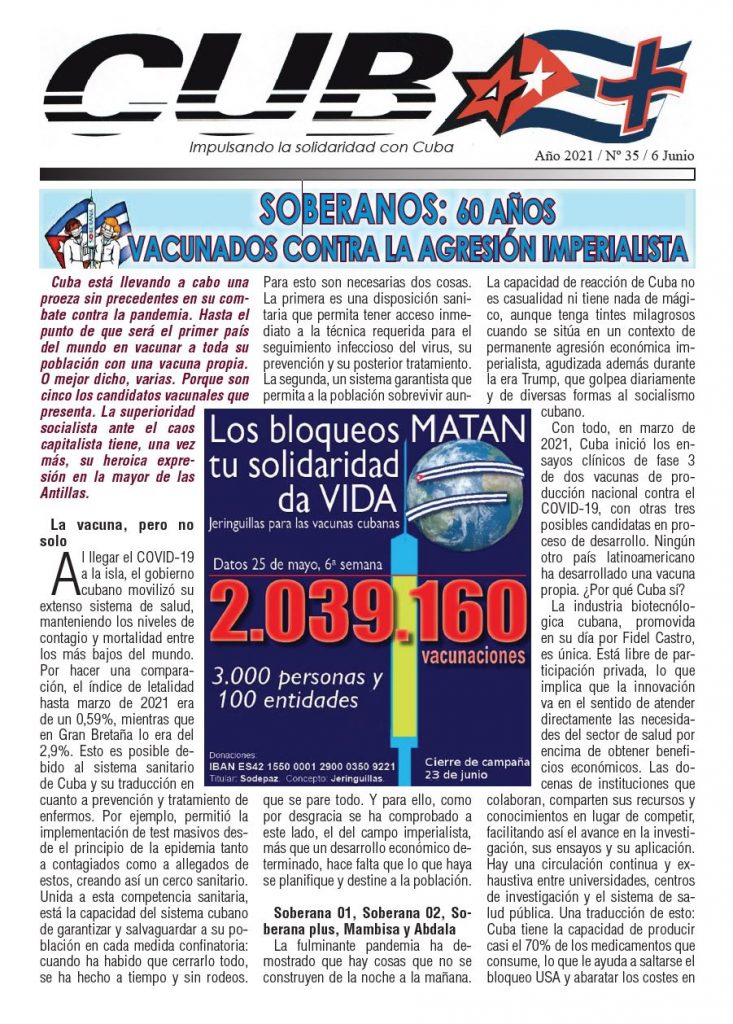 Revista Cuba+ – Red Roja